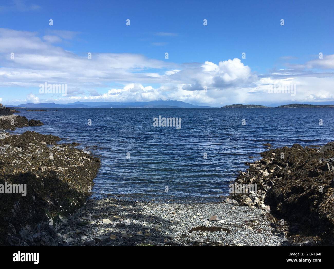 East Coast of Vancouver Island in Nanoose Bay, British Columbia, Canada ...