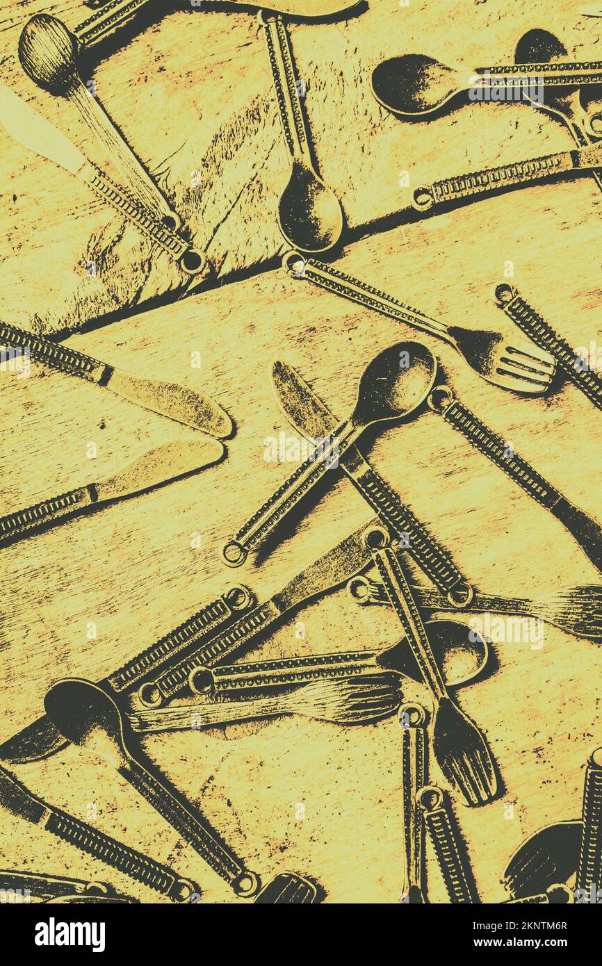 Flatware sets hi-res stock photography and images - Alamy