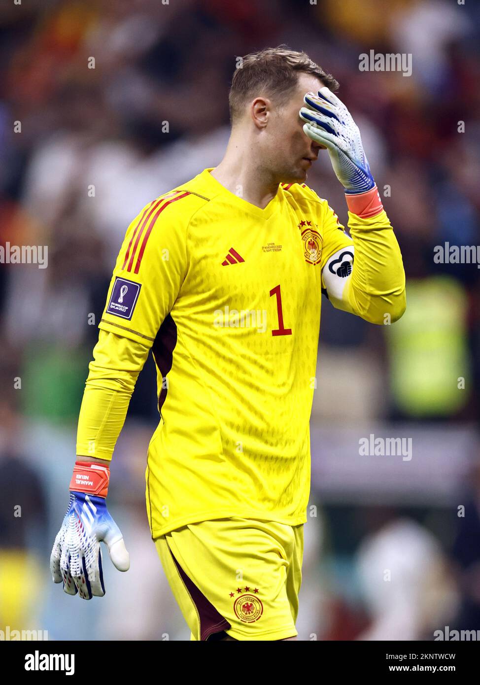 AL KHOR - Germany goalkeeper Manuel Neuer during the FIFA World Cup ...