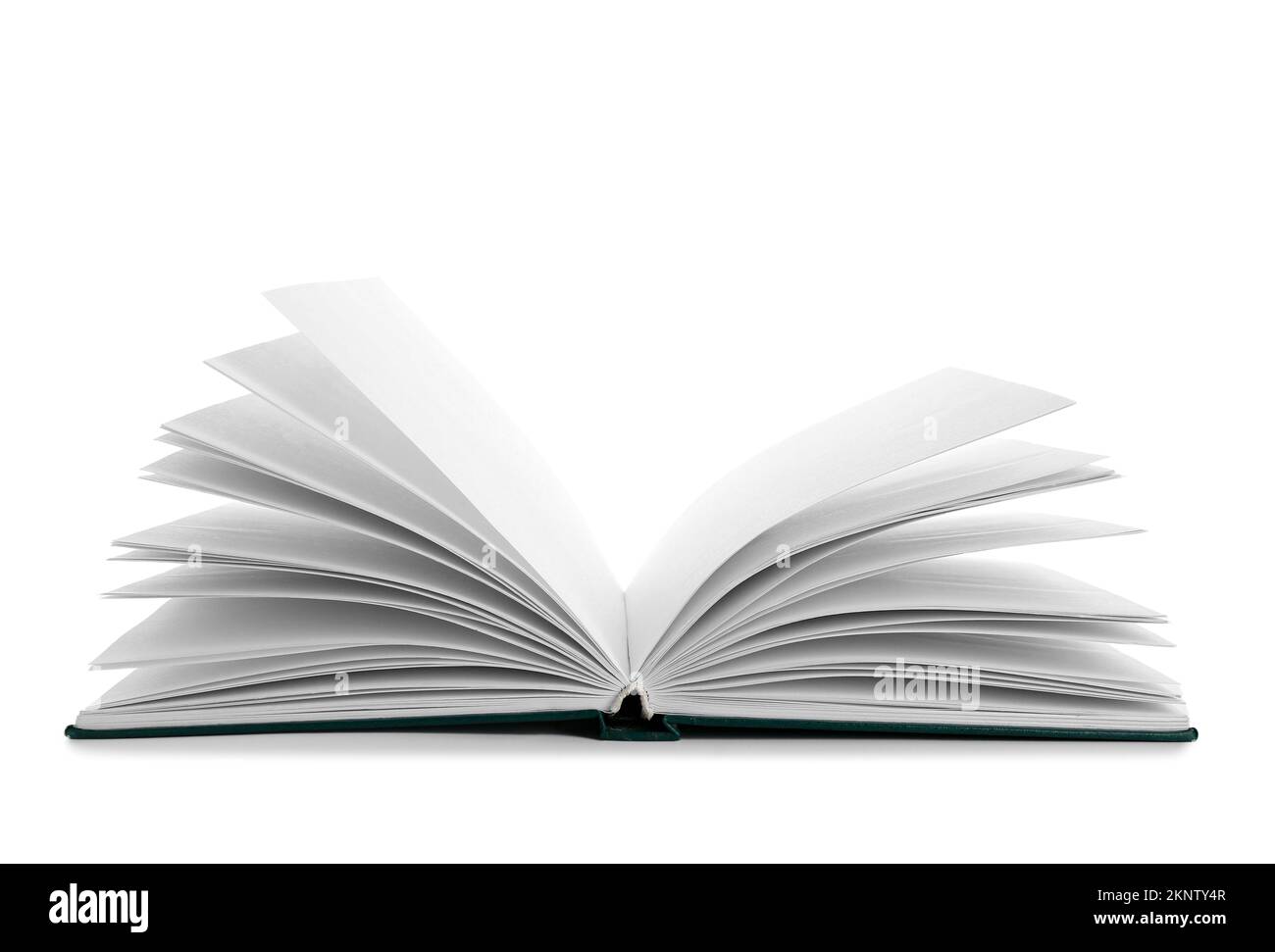 Flying open book isolated on white background Stock Photo - Alamy