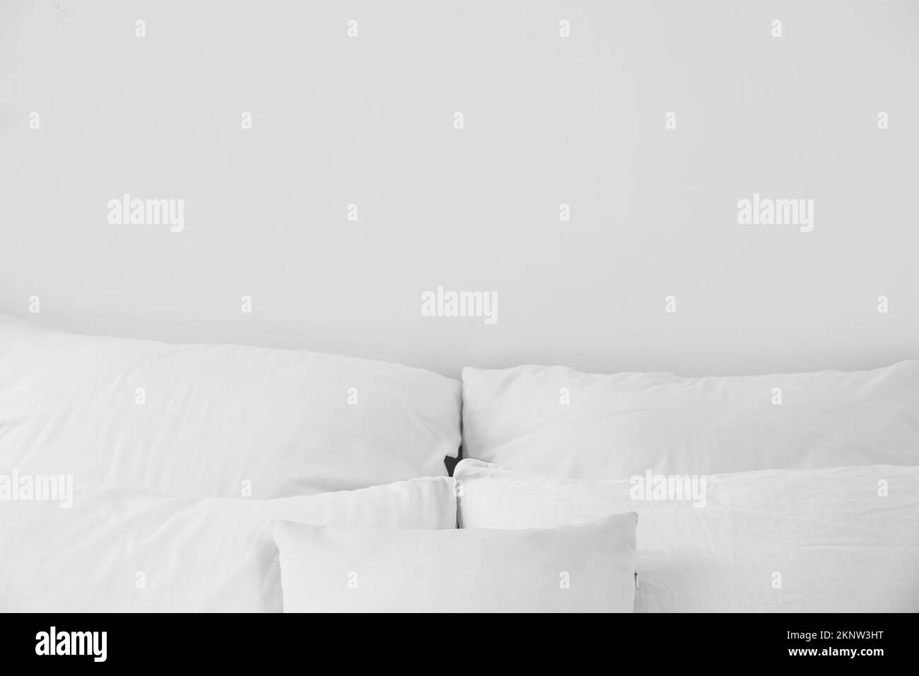 Comfortable bed Black and White Stock Photos & Images - Alamy