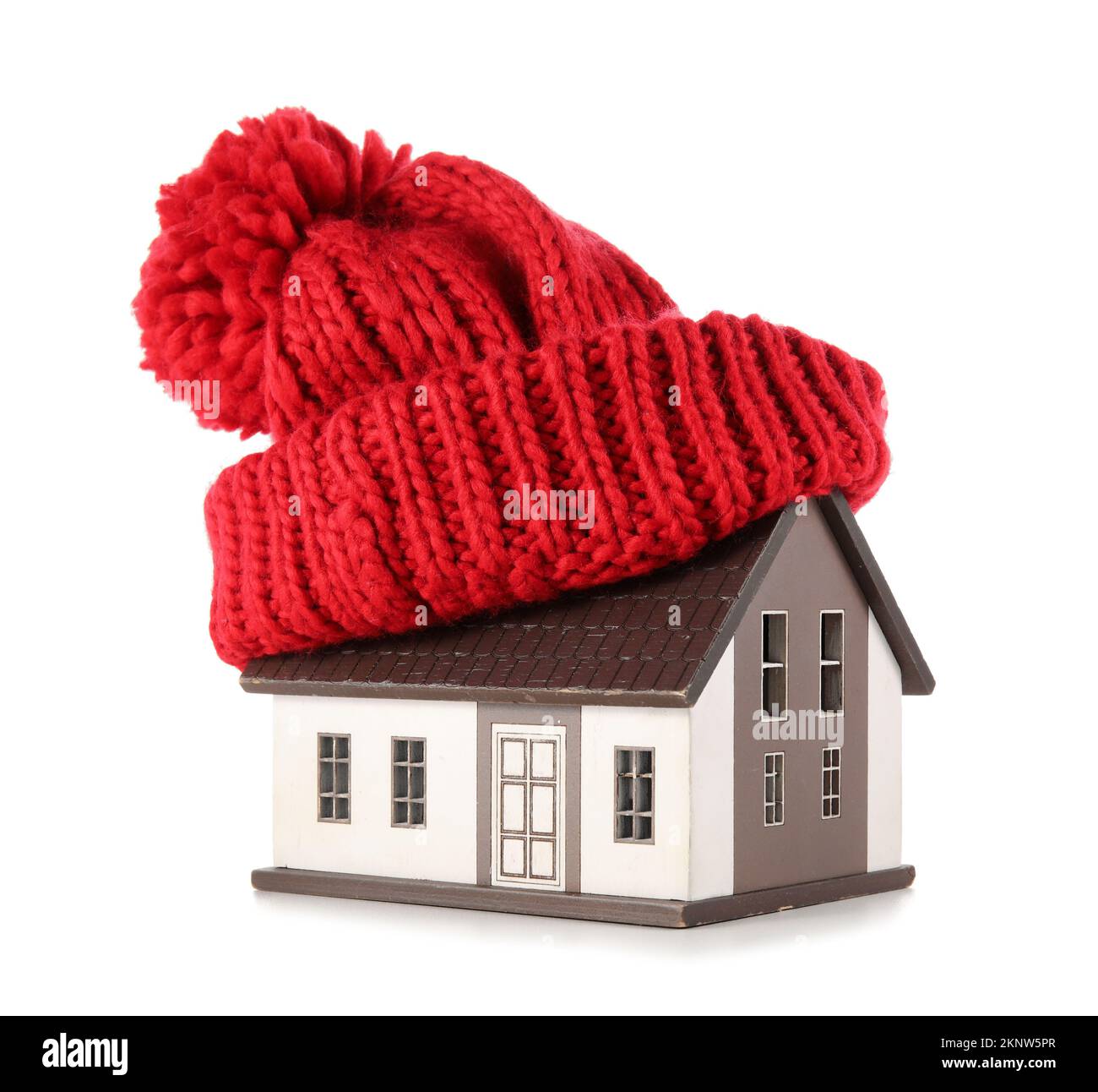 House model red hat Cut Out Stock Images & Pictures - Alamy