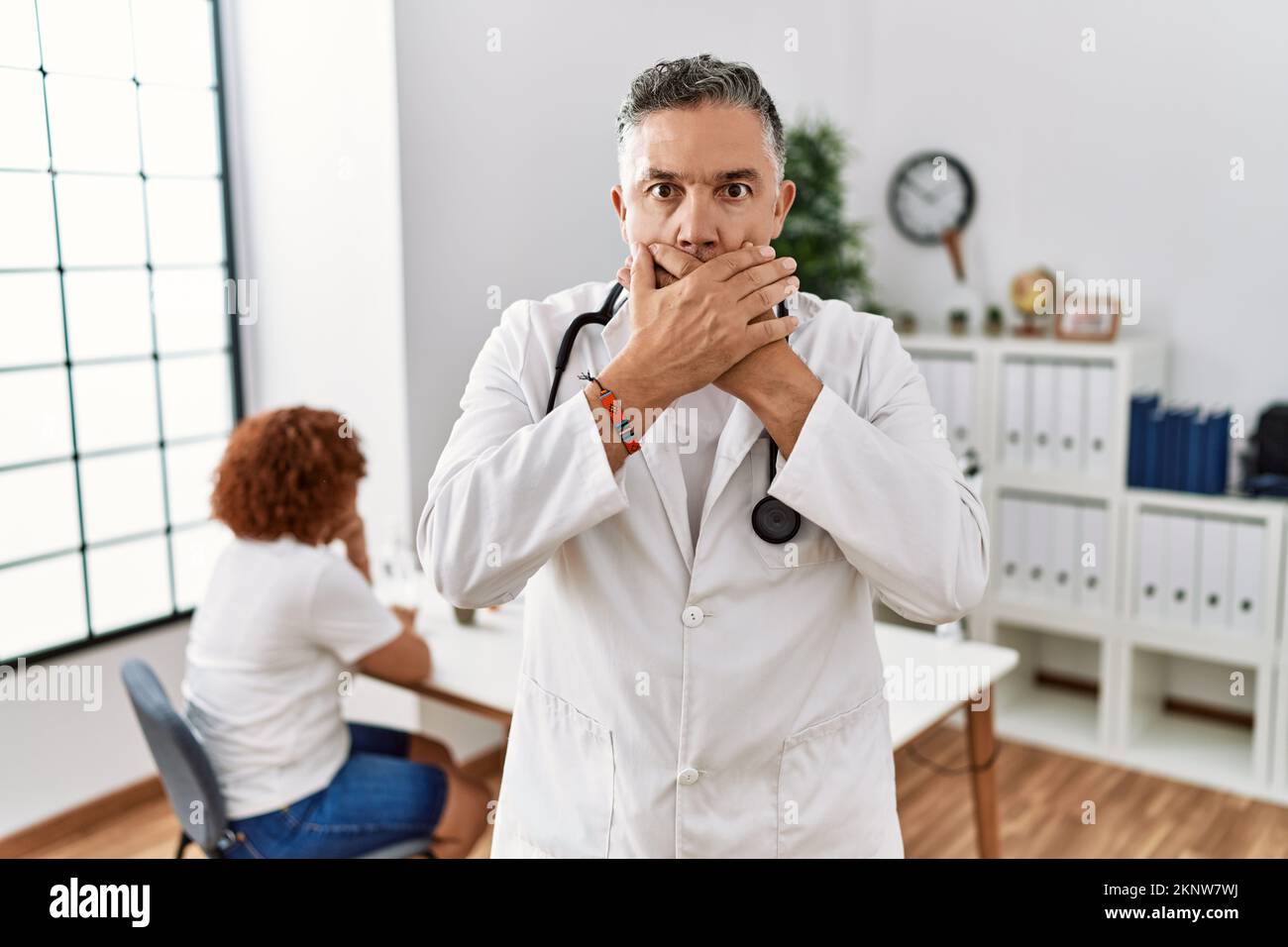 Shy male patient hi-res stock photography and images - Alamy