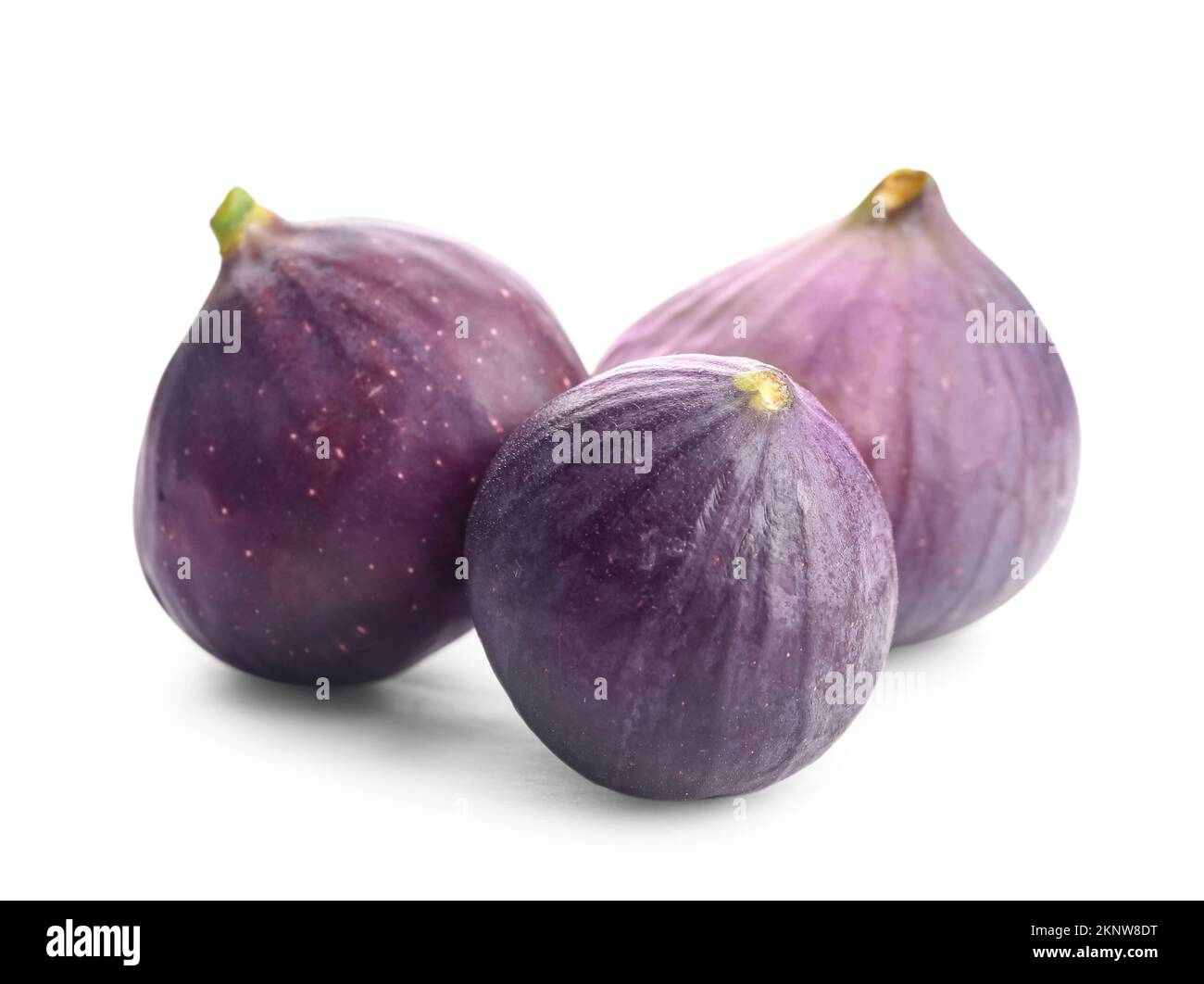 Fresh ripe figs isolated on white background Stock Photo - Alamy