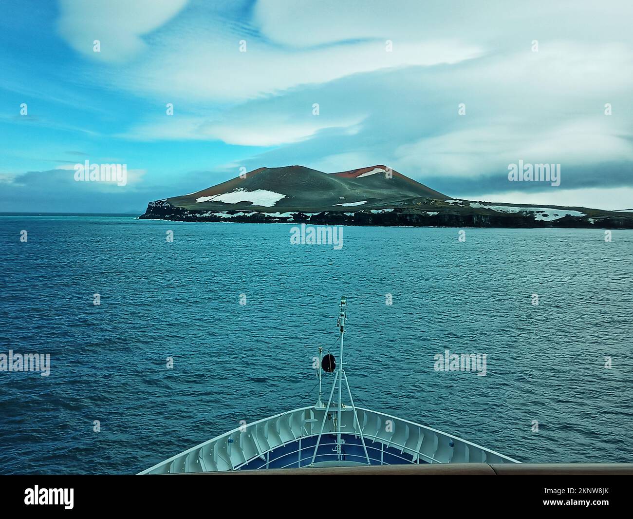 mikkelsen harbour,d'hainaut,antarctic peninsula,icy mountains in ...