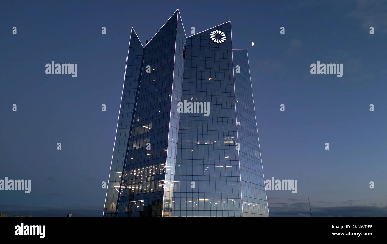 Frost Bank Tower in San Antonio Texas from above - SAN ANTONIO, UNITED ...