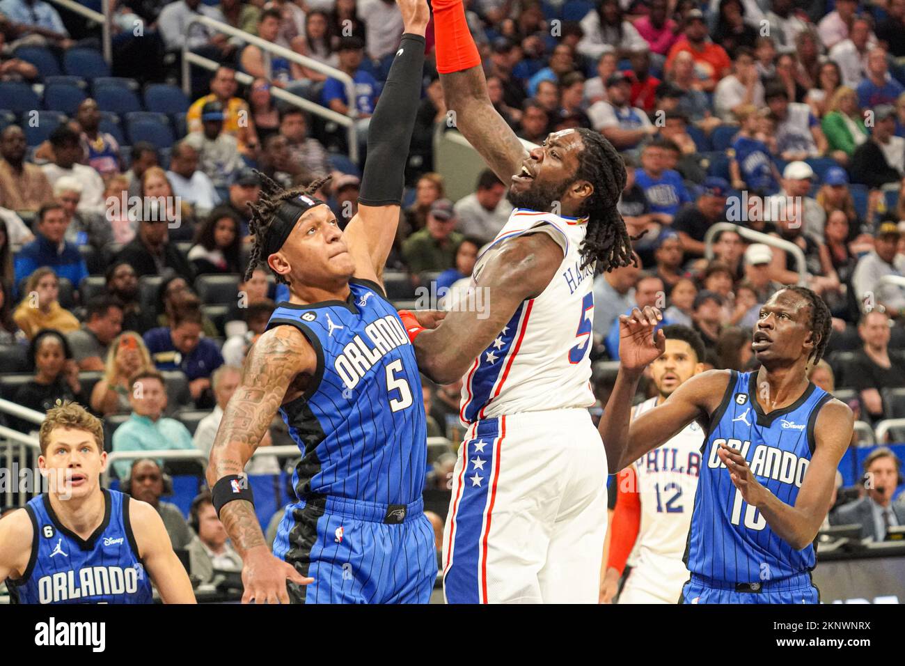 Orlando, Florida, USA, November 27, 2022, Philadelphia 76ers Center ...