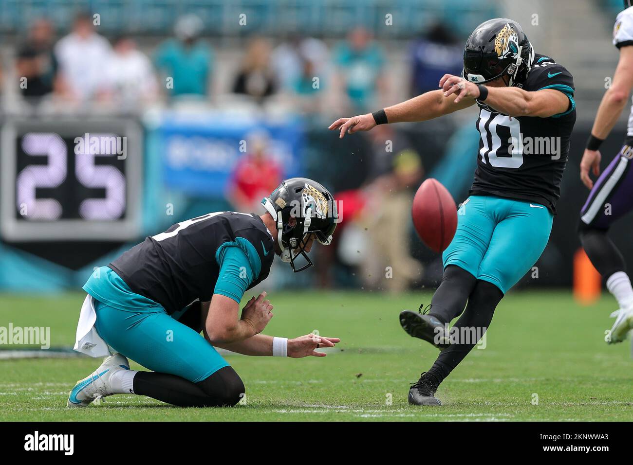 Jacksonville, Florida, USA. November 27, 2022: Jacksonville Jaguars ...