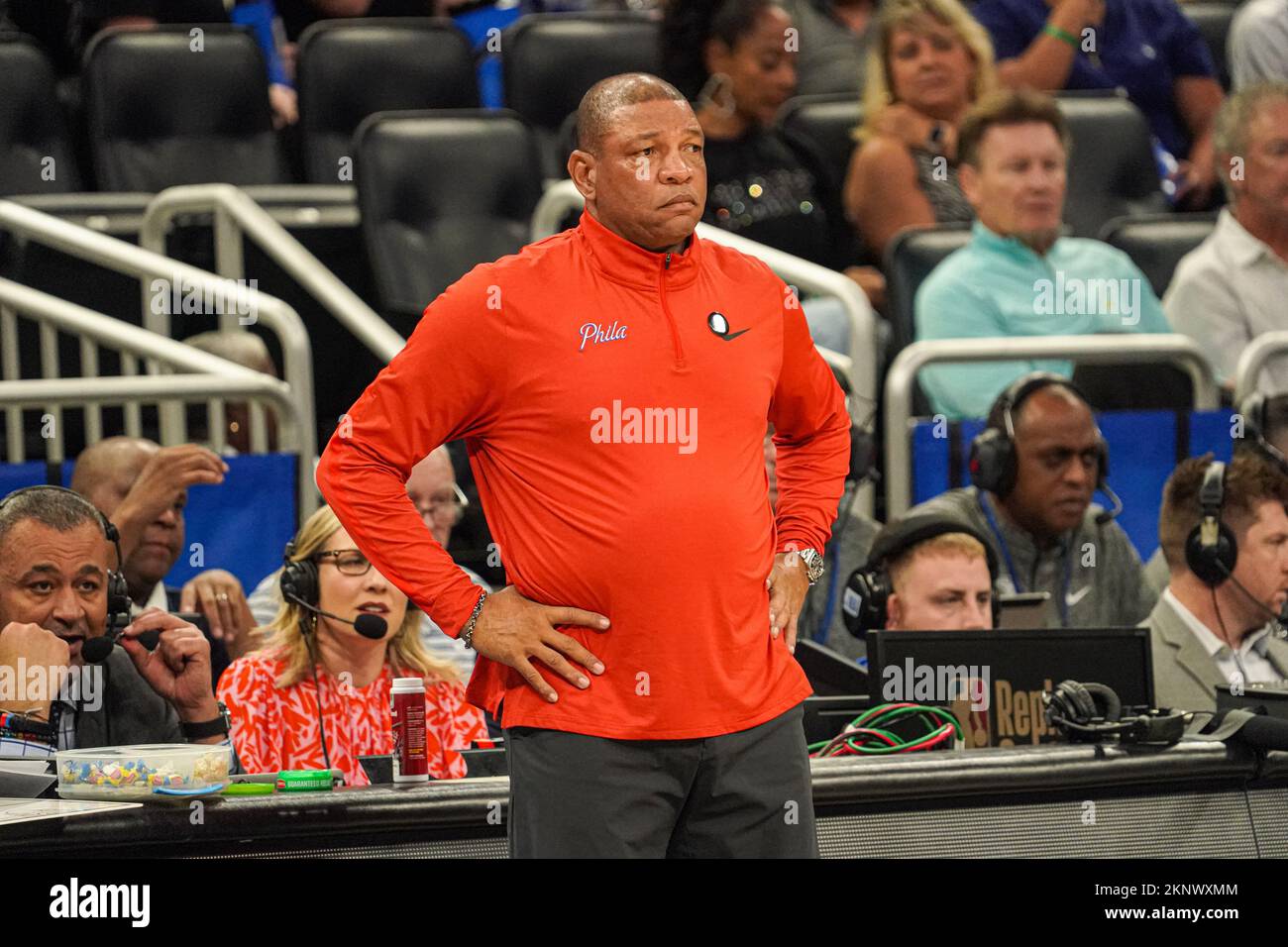 Orlando, Florida, USA, November 27, 2022, Philadelphia 76ers Head Coach ...
