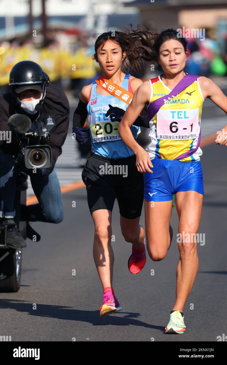 Nozomi Tanaka, NOVMBER 27, 2022 - Ekiden : All Japan Industrial Women's ...