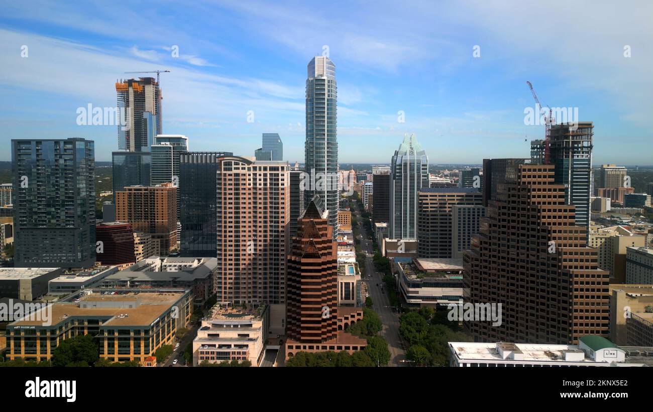 Skyline of Houston Texas from above - HOUSTON, UNITED STATES - NOVEMBER ...
