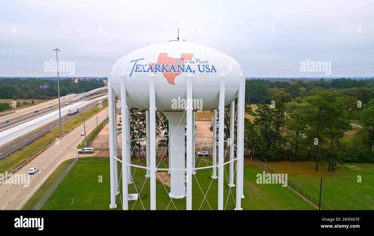 Map of texarkana hi-res stock photography and images - Alamy