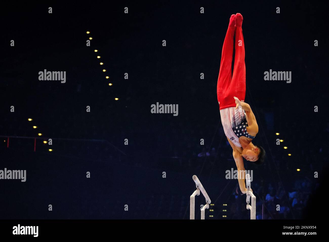 November 27, 2022, Zurich, Switzerland: American Yul Moldauer performs ...