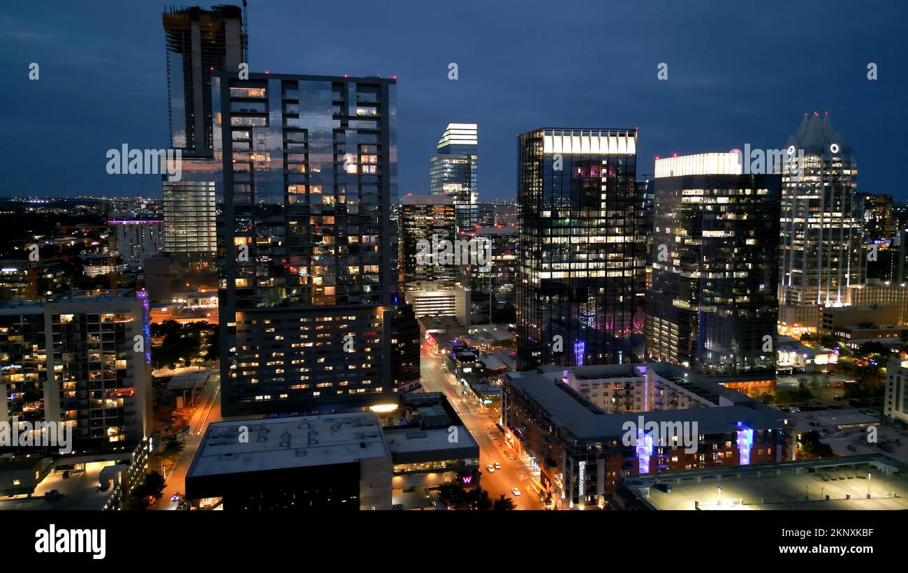 Austin skyline 2022 hi-res stock photography and images - Alamy