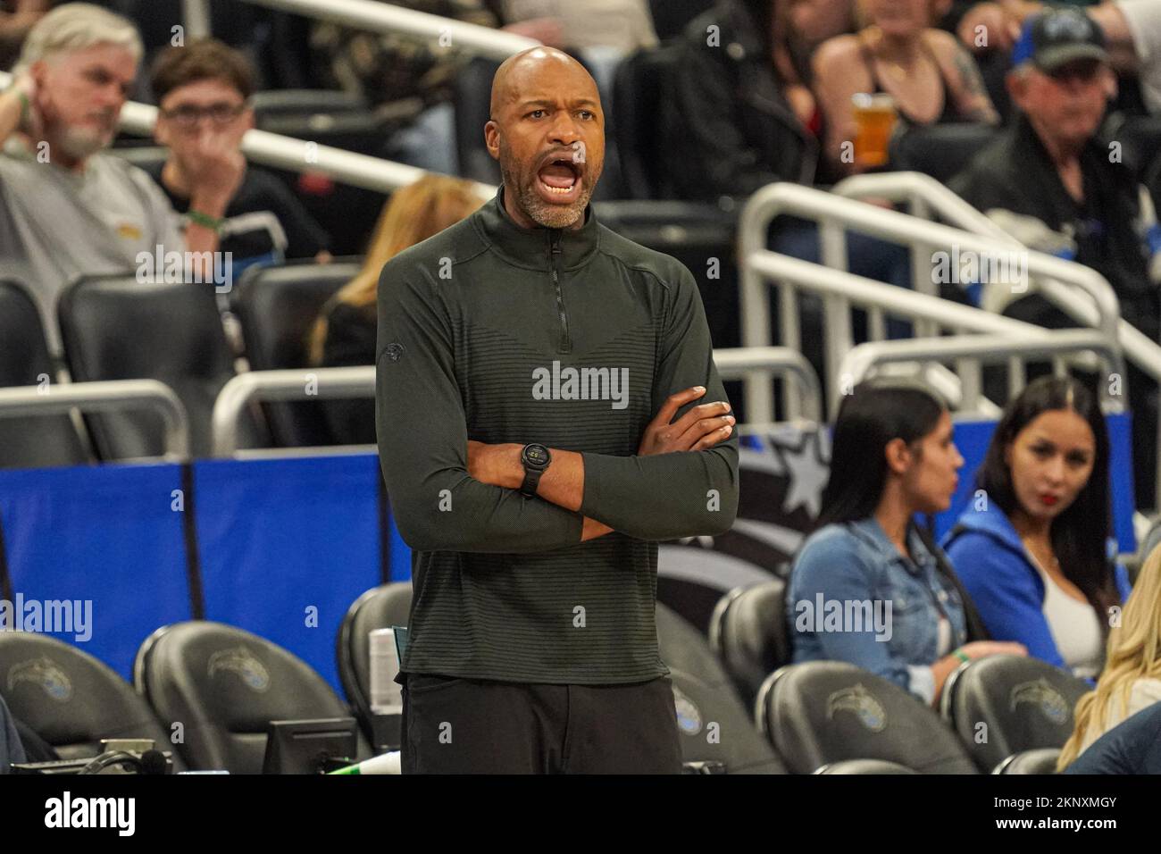 Orlando, Florida, USA, November 27, 2022, Orlando Magic Head Coach ...