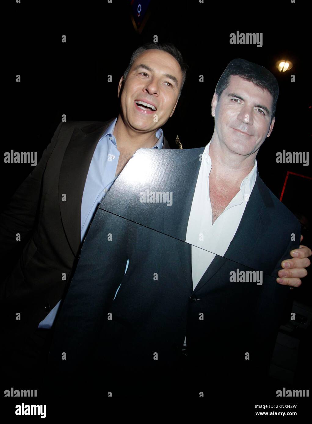 David walliams and simon cowell hi-res stock photography and images - Alamy