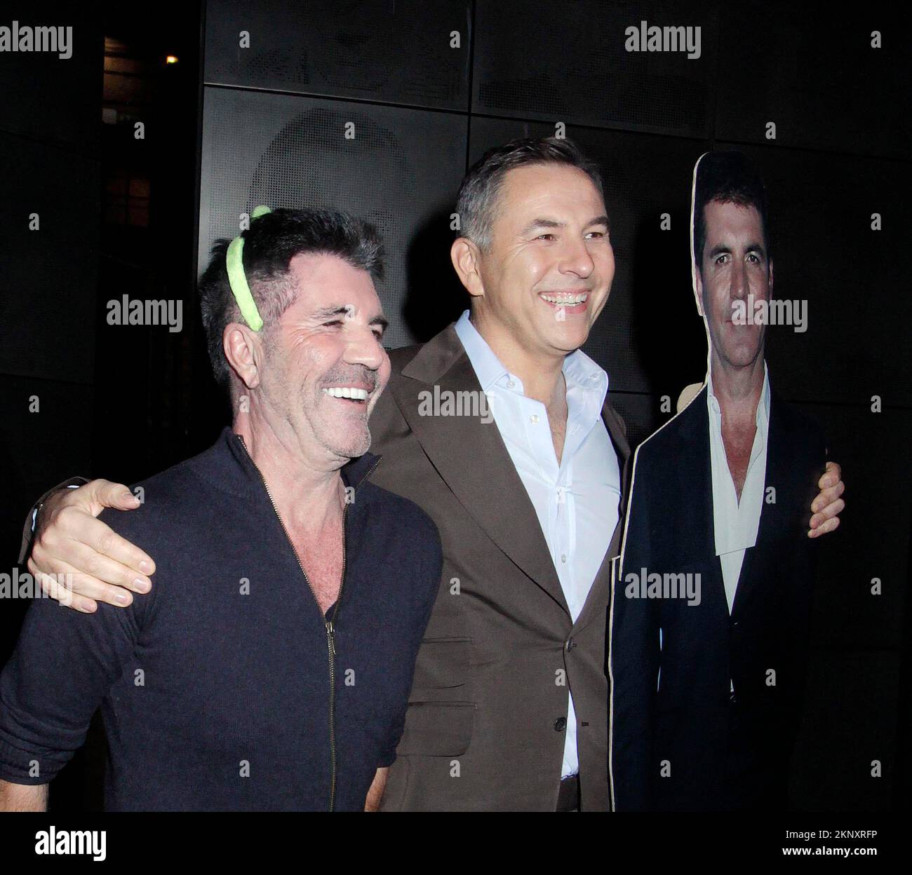 David walliams and simon cowell hi-res stock photography and images - Alamy