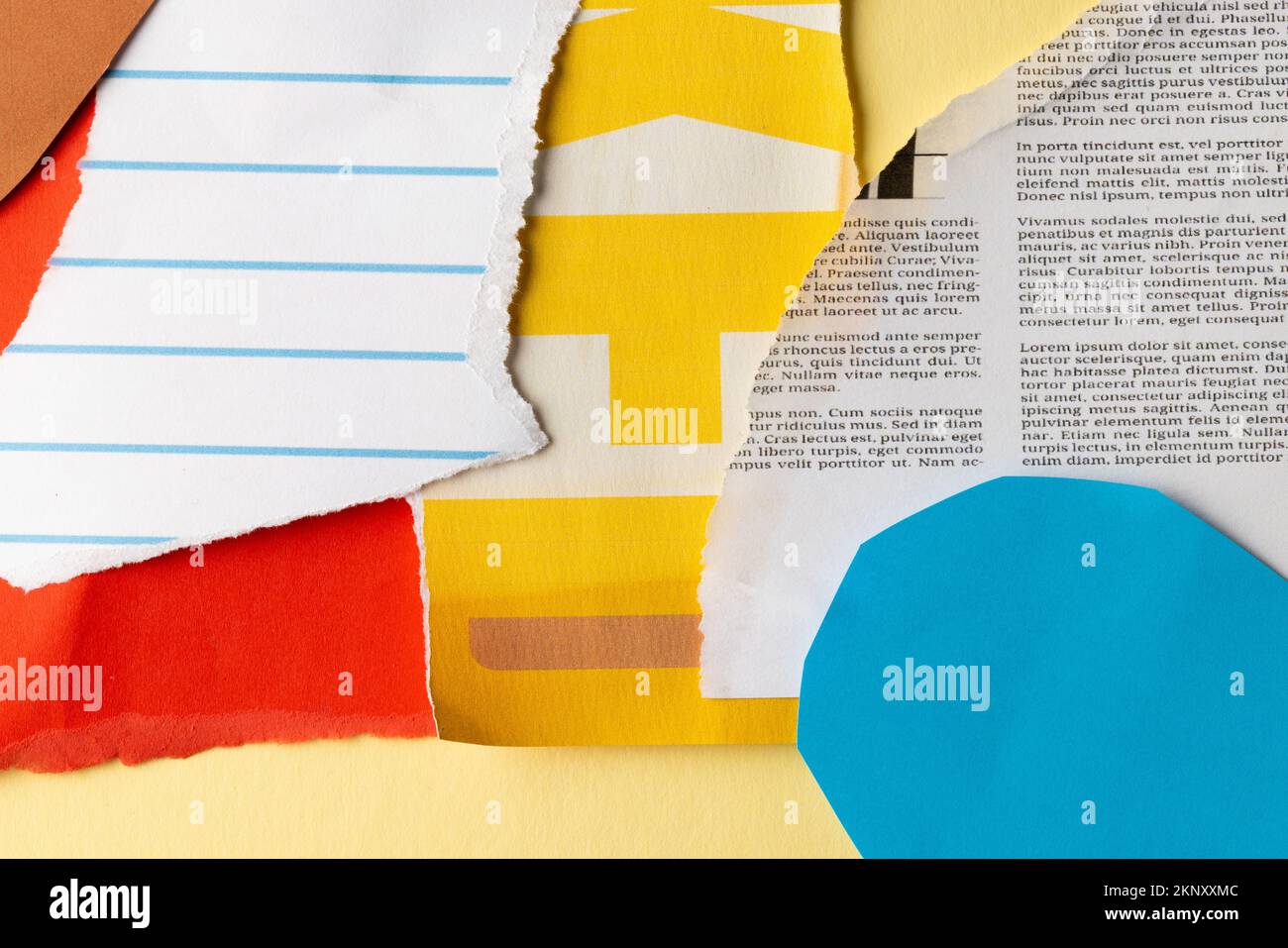 Ripped newspaper hi-res stock photography and images - Alamy