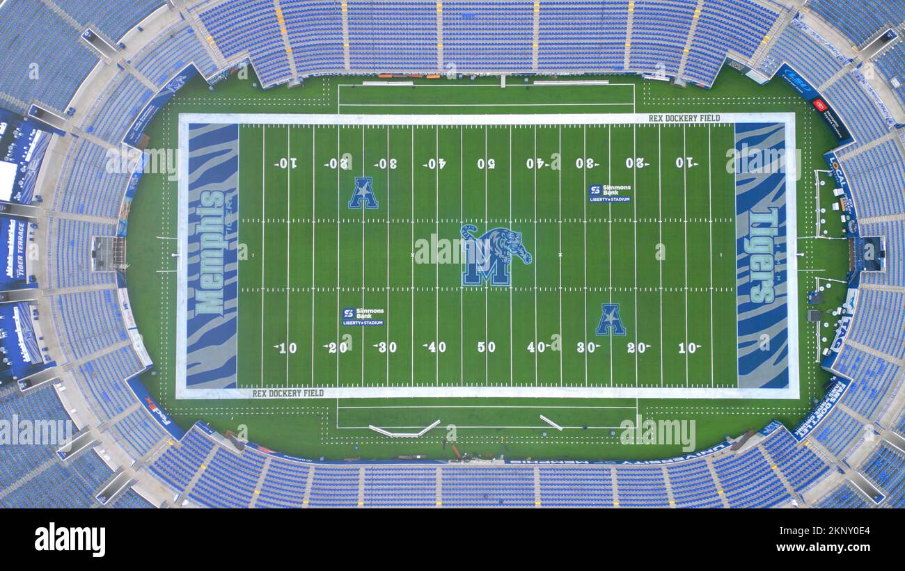 Simmons Bank Liberty Stadium of Memphis - home of the Tigers Football ...