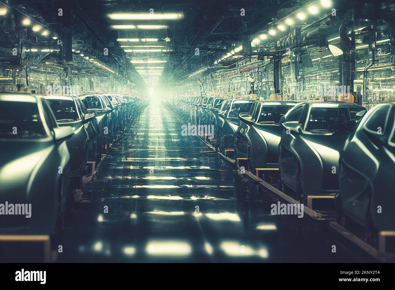 Car industry assembly line hi-res stock photography and images - Alamy