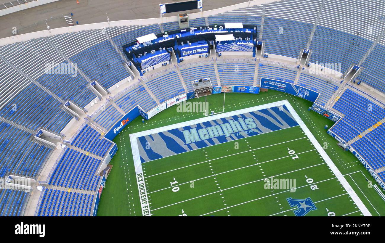Simmons Bank Liberty Stadium of Memphis - home of the Tigers Football ...