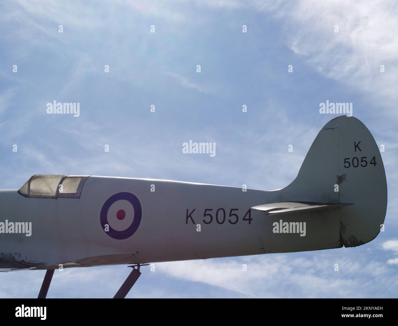 Replica Supermarine Spitfire K5054 at Southampton Airport, Hampshire ...