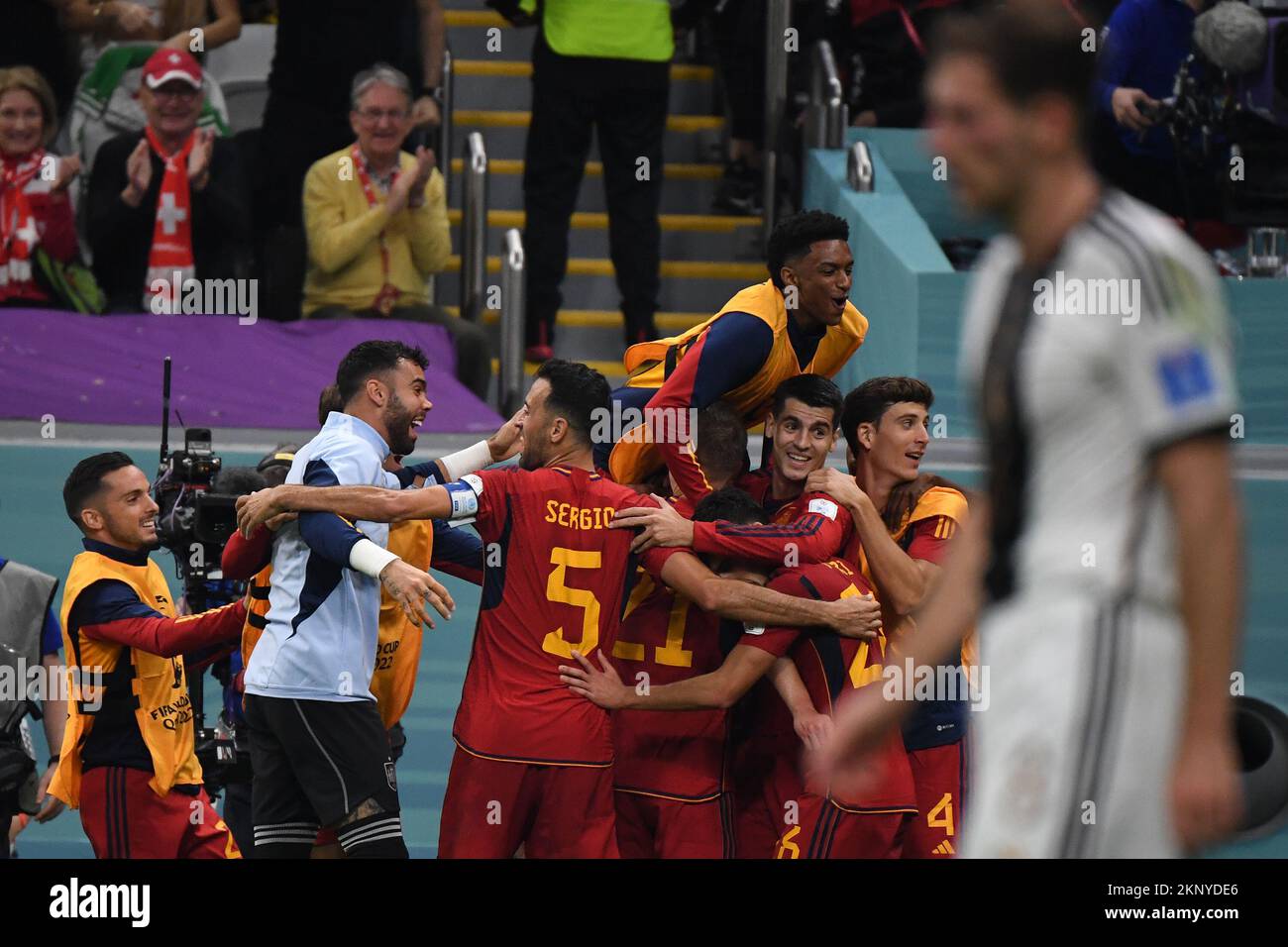 Fifa world cup 2022 germany vs spain hi-res stock photography and ...