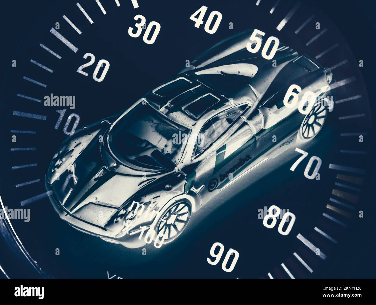 Pagani Huayra Speedometer