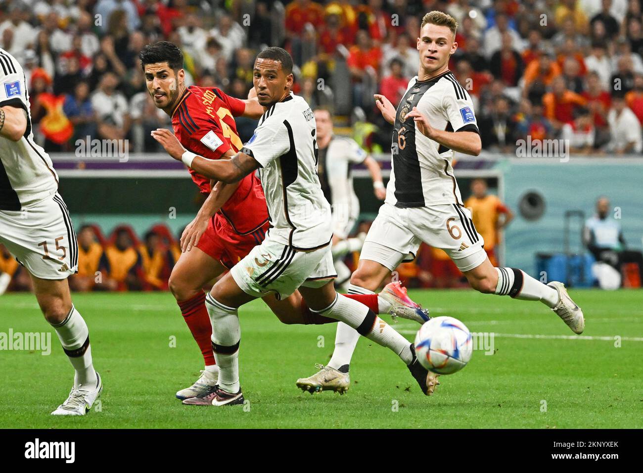 Thilo Kehrer of Germany during Spain v Germany match of the Fifa World ...