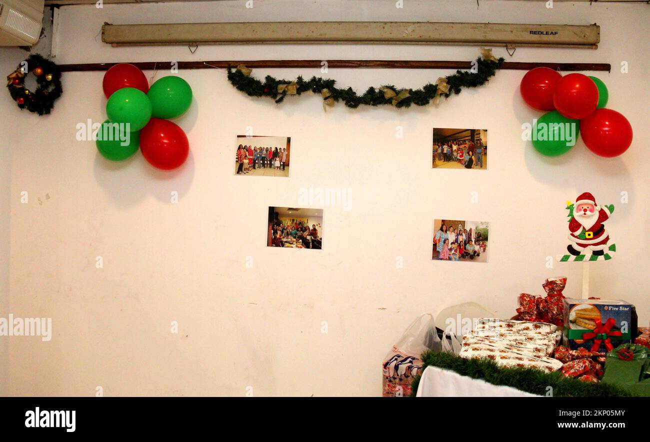 Christmas Celebrations in school Stock Photo - Alamy