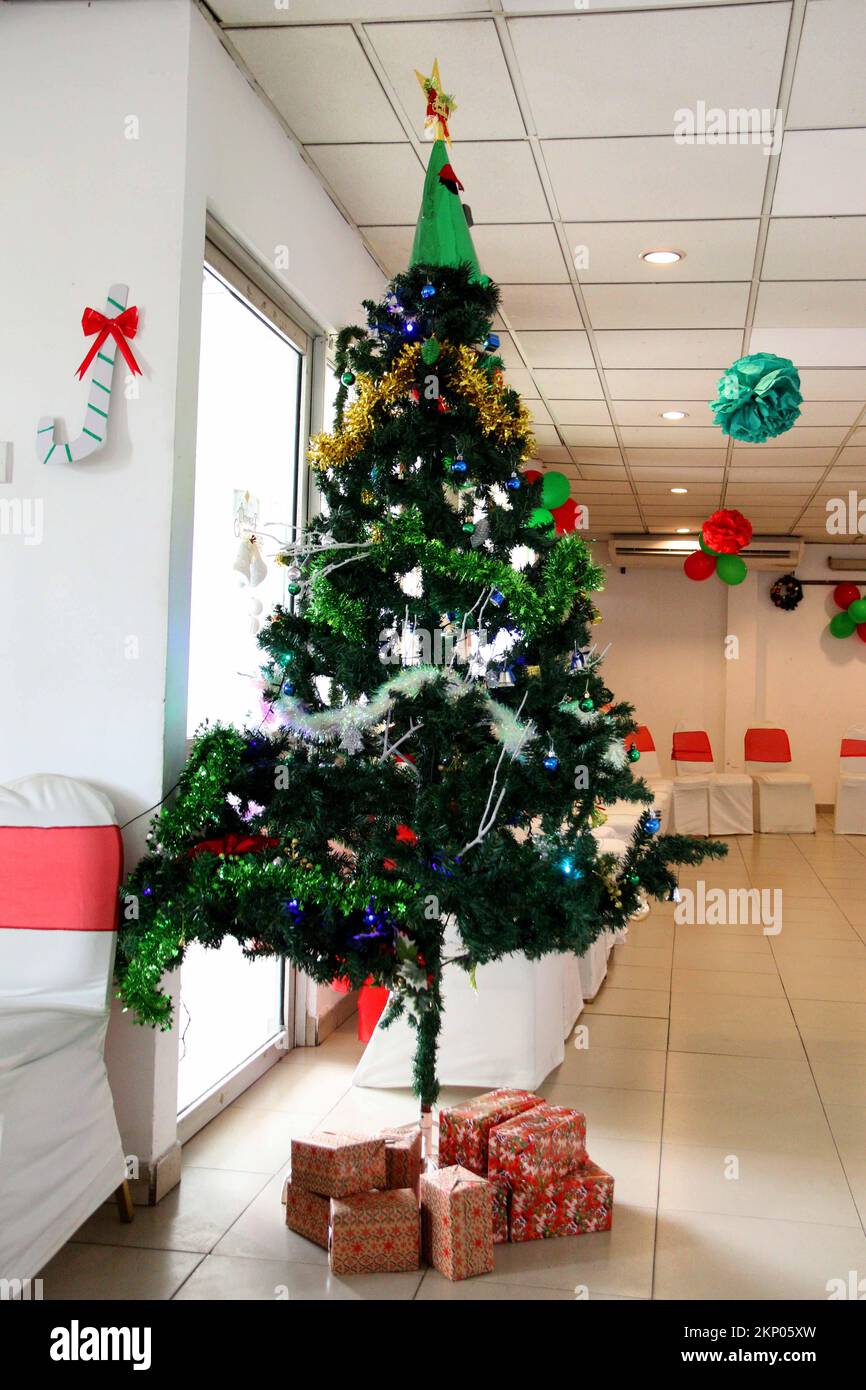 Christmas Celebrations in school Stock Photo - Alamy