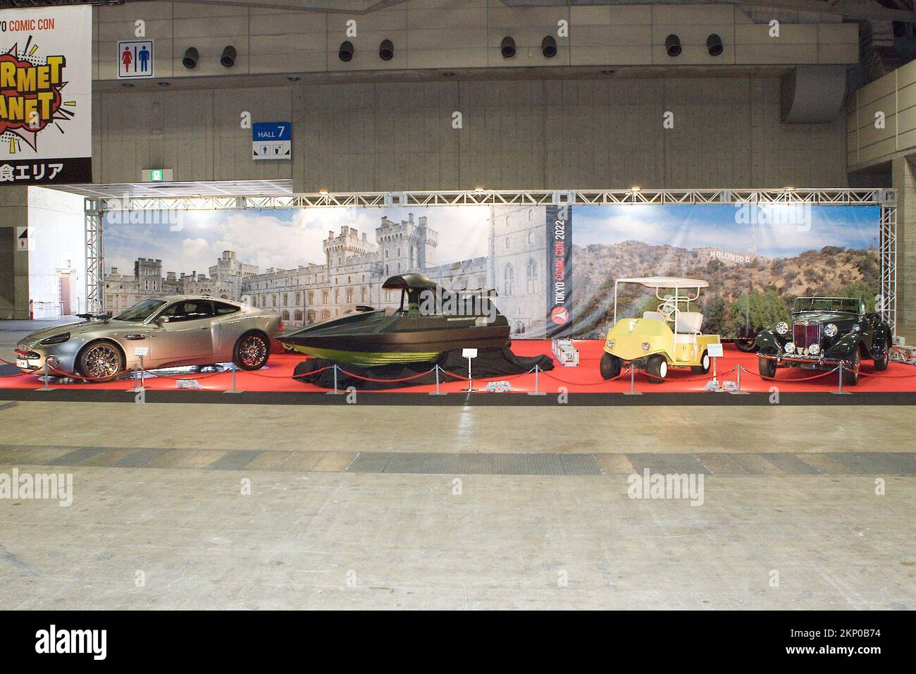 Chiba, Japan. 25th Nov, 2022. James Bond Exhibition, November 25, 2022 ...