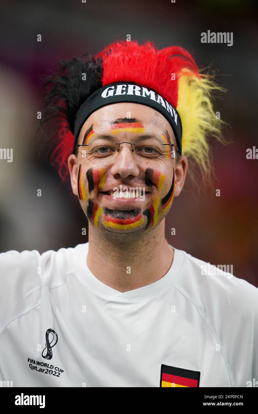 Al Khor, Qatar. 27th Nov, 2022. DOHA, QATAR - NOVEMBER 27: Supporter of ...