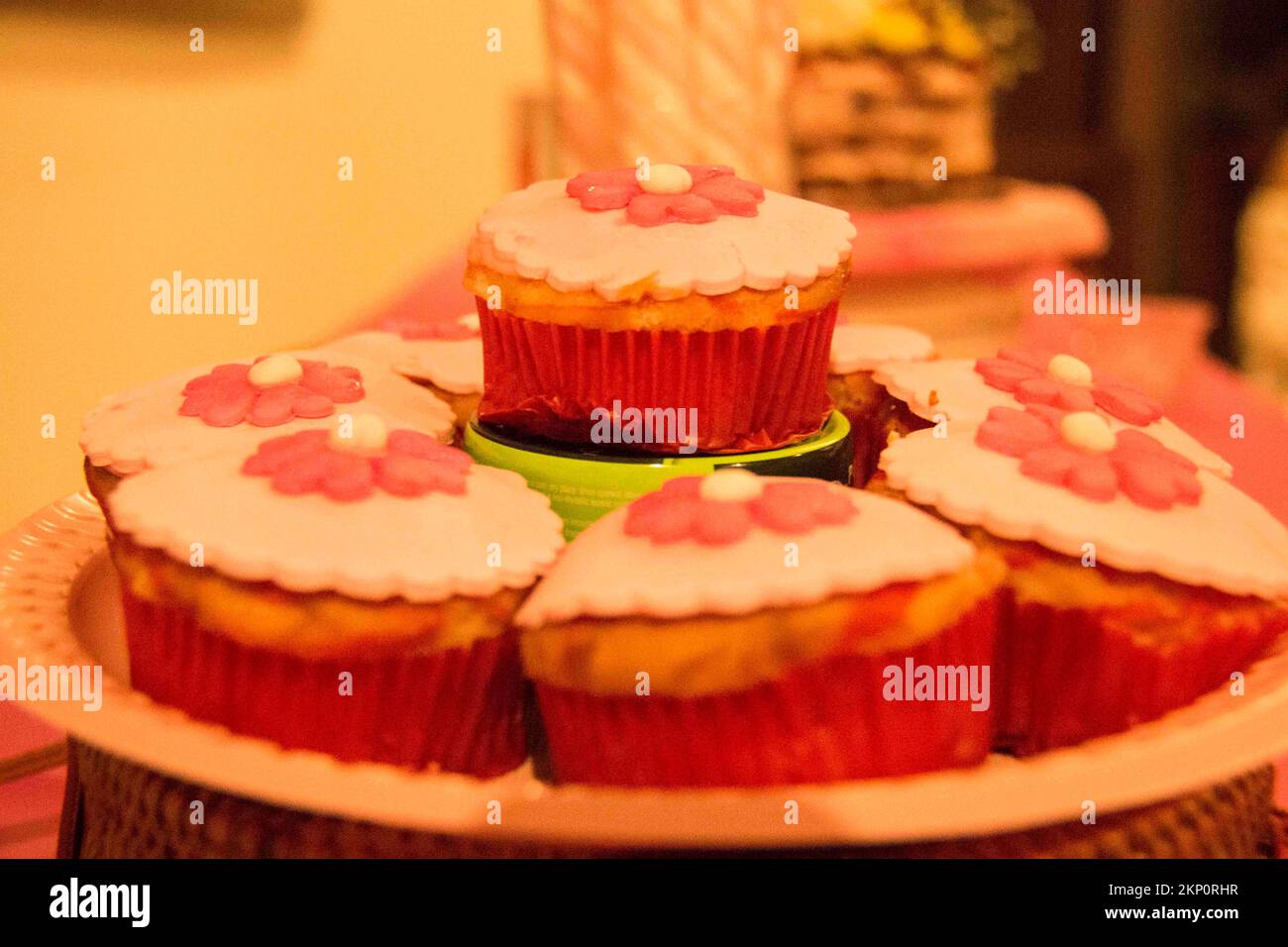 Birthday Decoration Setup, Cakes Stock Photo - Alamy