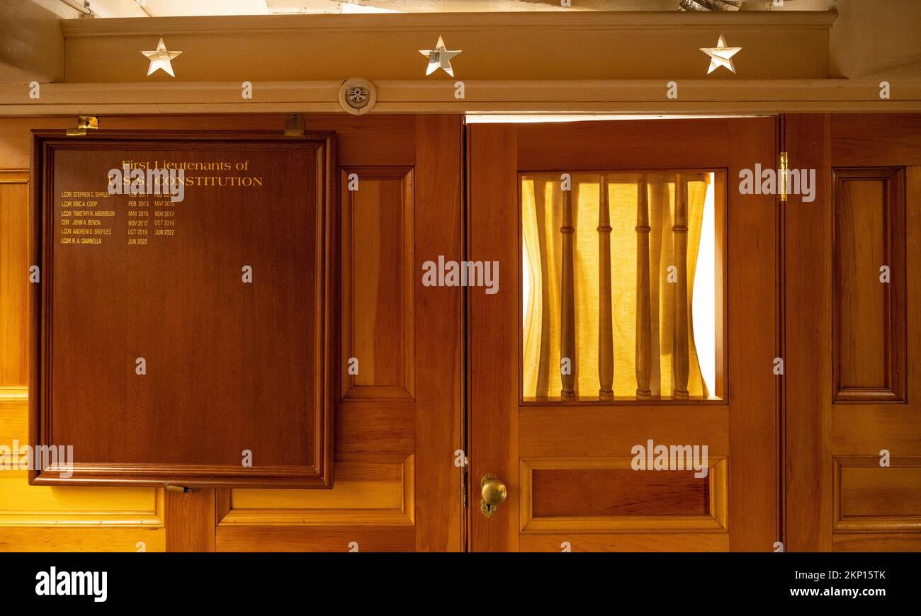 list of first lieutenants on the USS Constitution from 2011 to 2022 ...