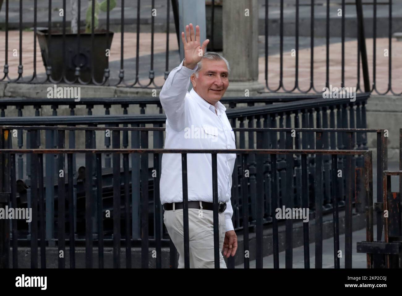 November 27, 2022, Mexico City, Mexico: Secretary of the Interior, Adan ...
