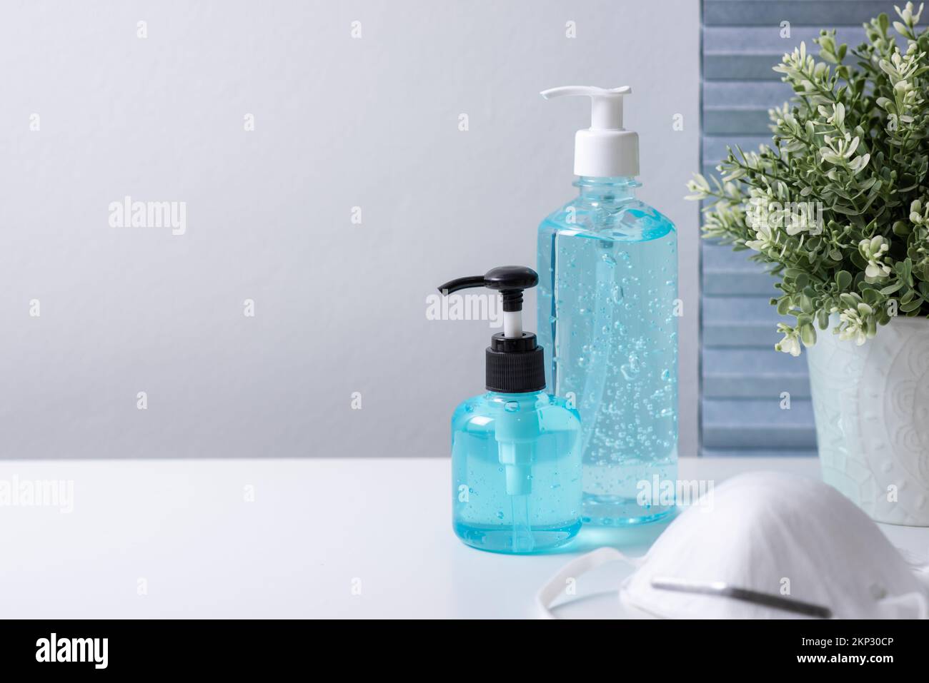 Washing the hands with Alcohol gel for hand sanitize. Prevention of ...