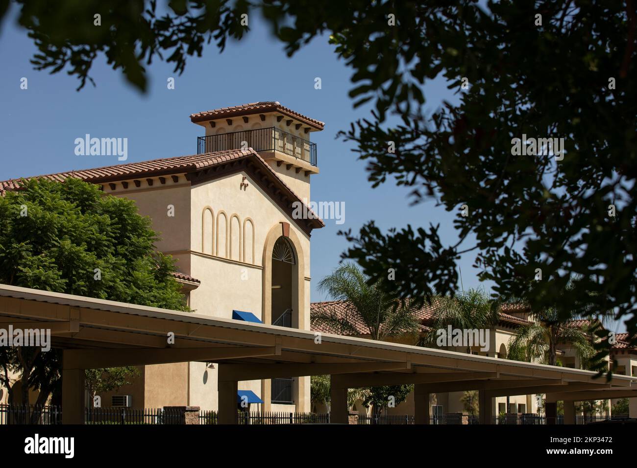 Morning view of downtown Colton, California, USA Stock Photo - Alamy