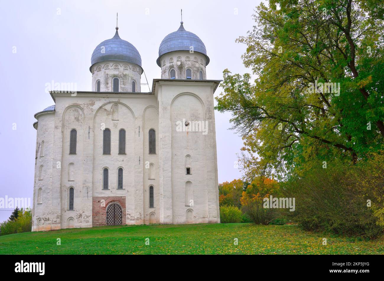 St. George's Cathedral of the St. George Monastery. Monument of ancient ...