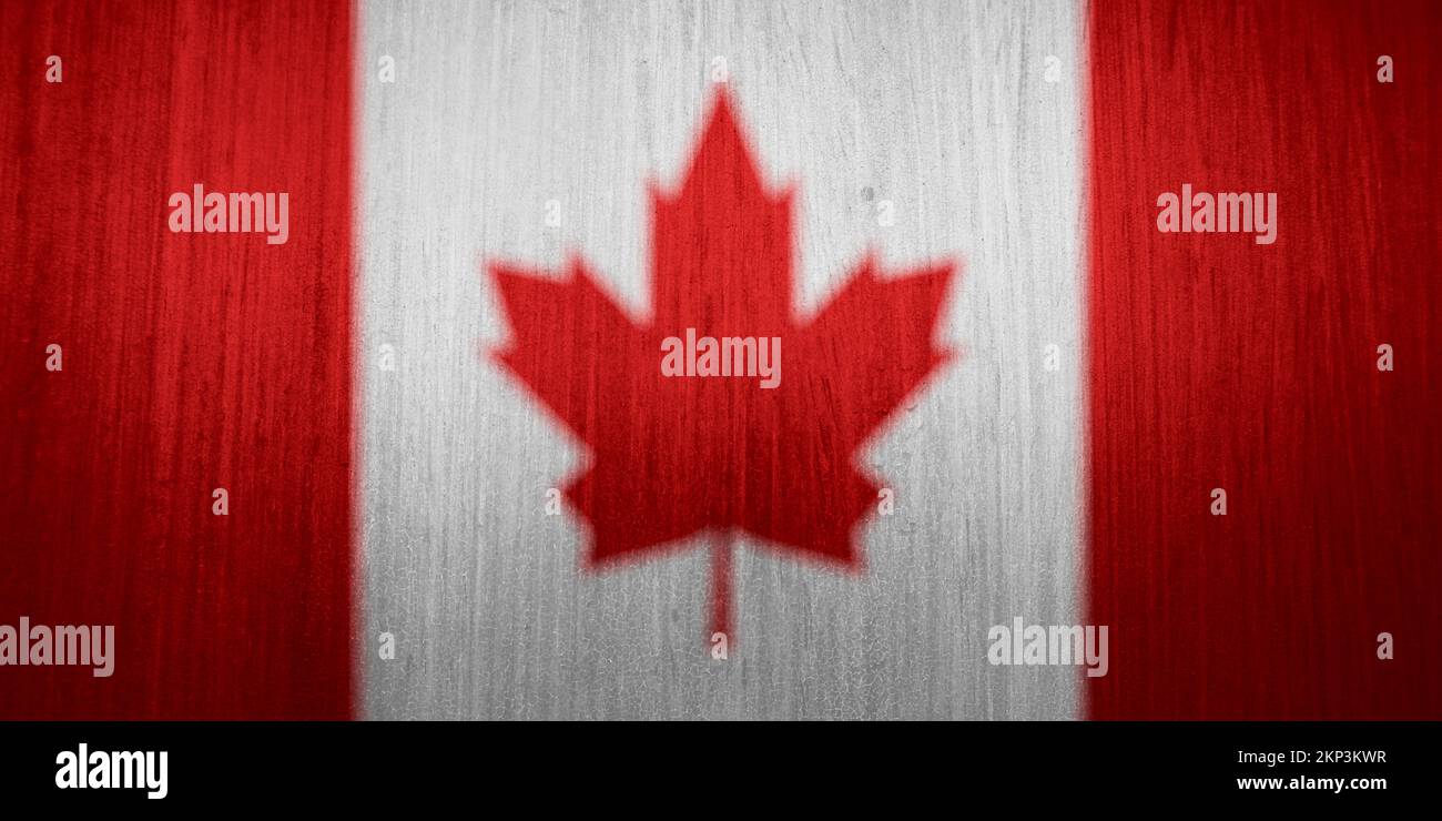 canada flag texture as background Stock Photo - Alamy