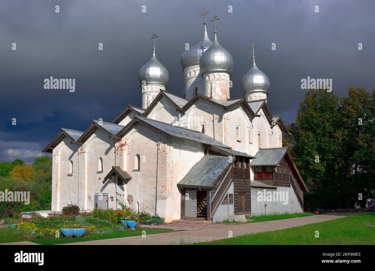The Church of Boris and Gleb in Carpenters. Monument of ancient Russian ...