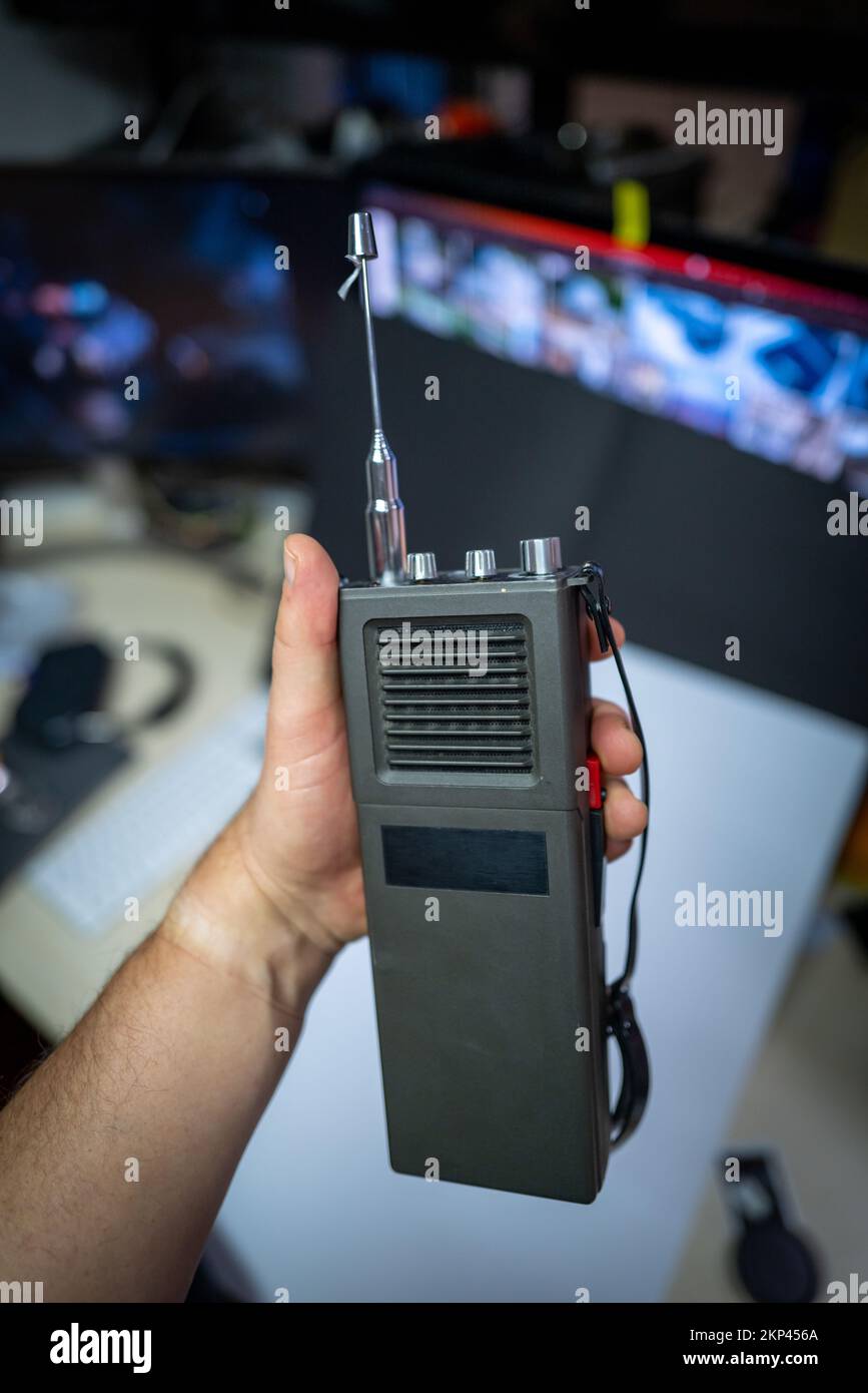 Military portable satellite old hi-res stock photography and images - Alamy