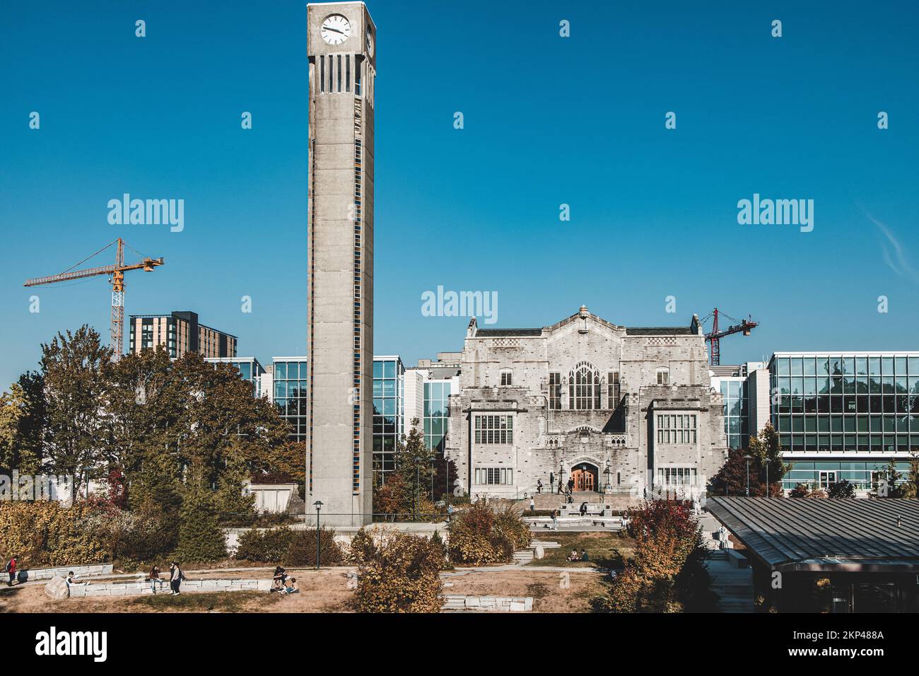 Vancouver, Canada - October 14,2022: View of Irving K. Barber Learning ...