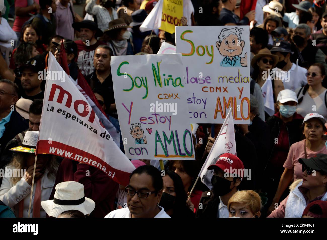 Non Exclusive: November 27, 2022, Mexico City, Mexico: Thousands of ...