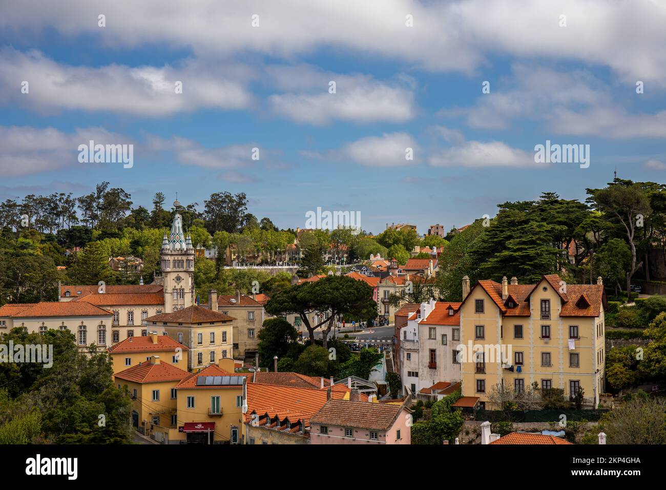 Sintra old town in Portugal Stock Photo - Alamy