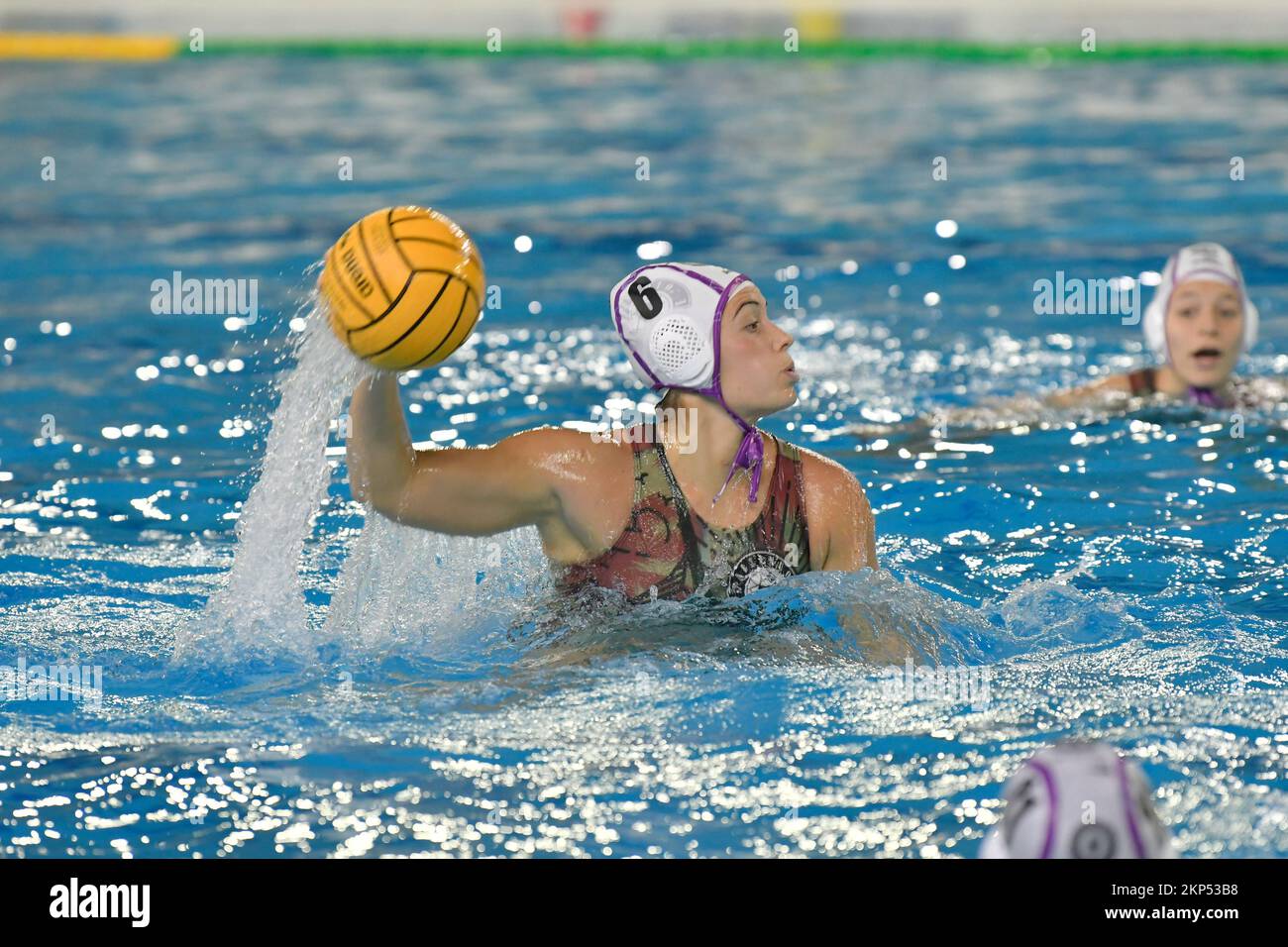 Trieste, Trieste, Italy, November 26, 2022, Lucrezia Cergol (Pallanuoto Trieste) during ...