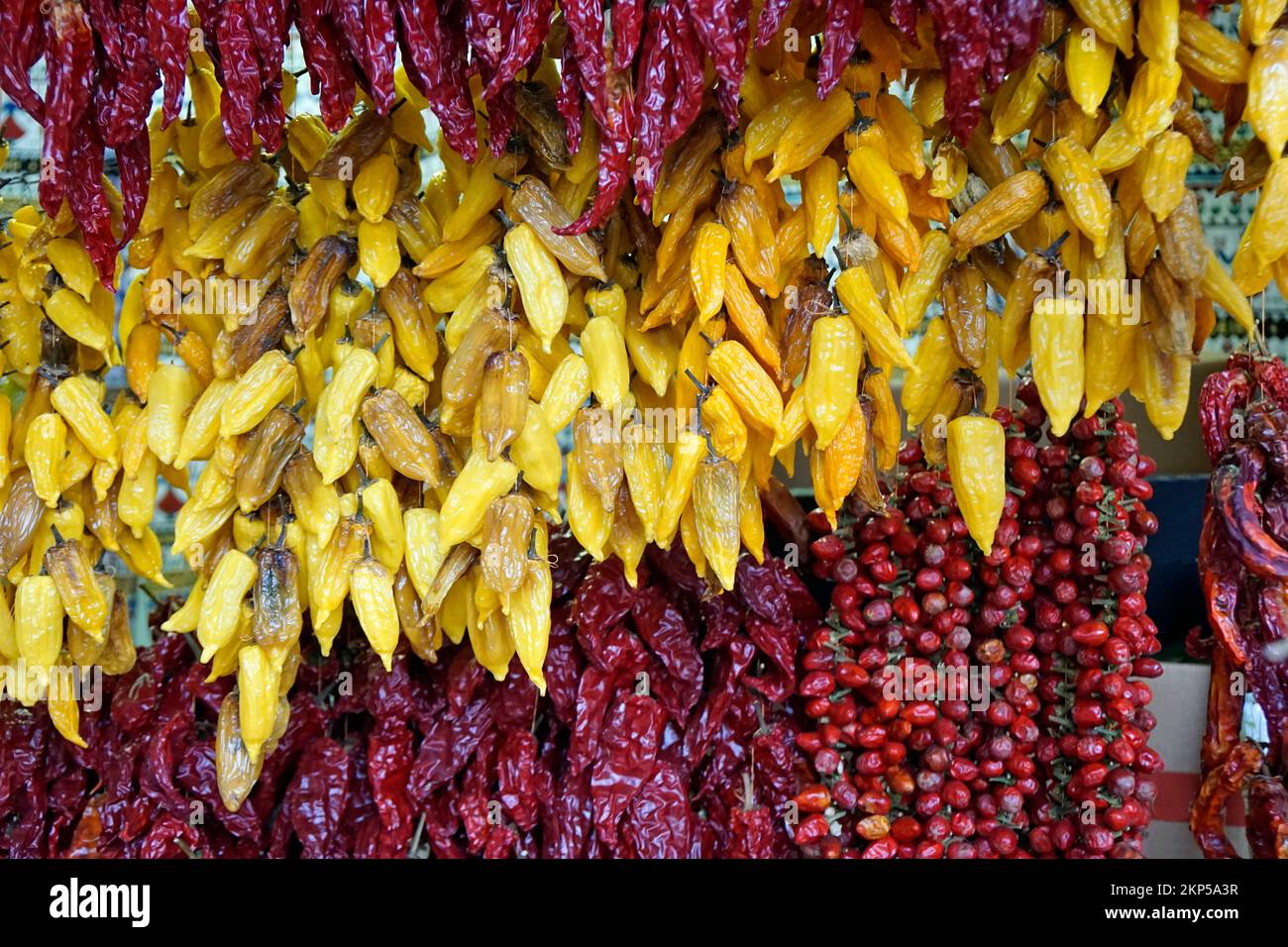 exotic spices from madeiras famous farmers market in funchal Stock ...