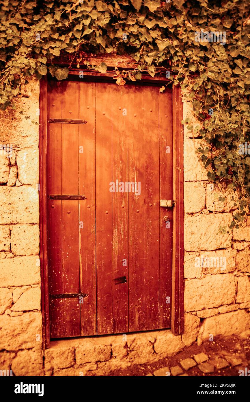 Old stone house in resort Stock Photo - Alamy