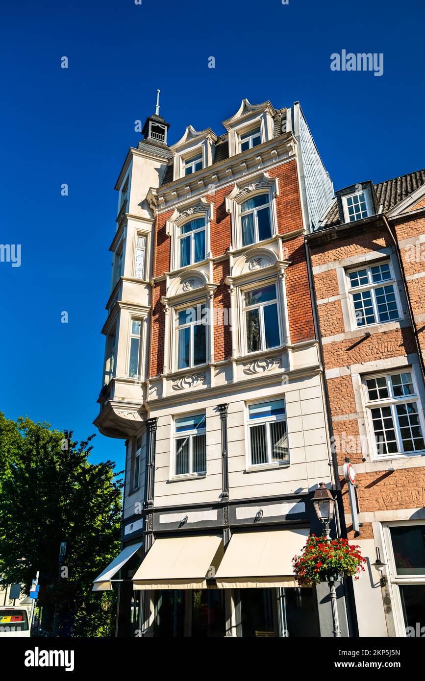 Construction of the palace of aachen hi-res stock photography and ...
