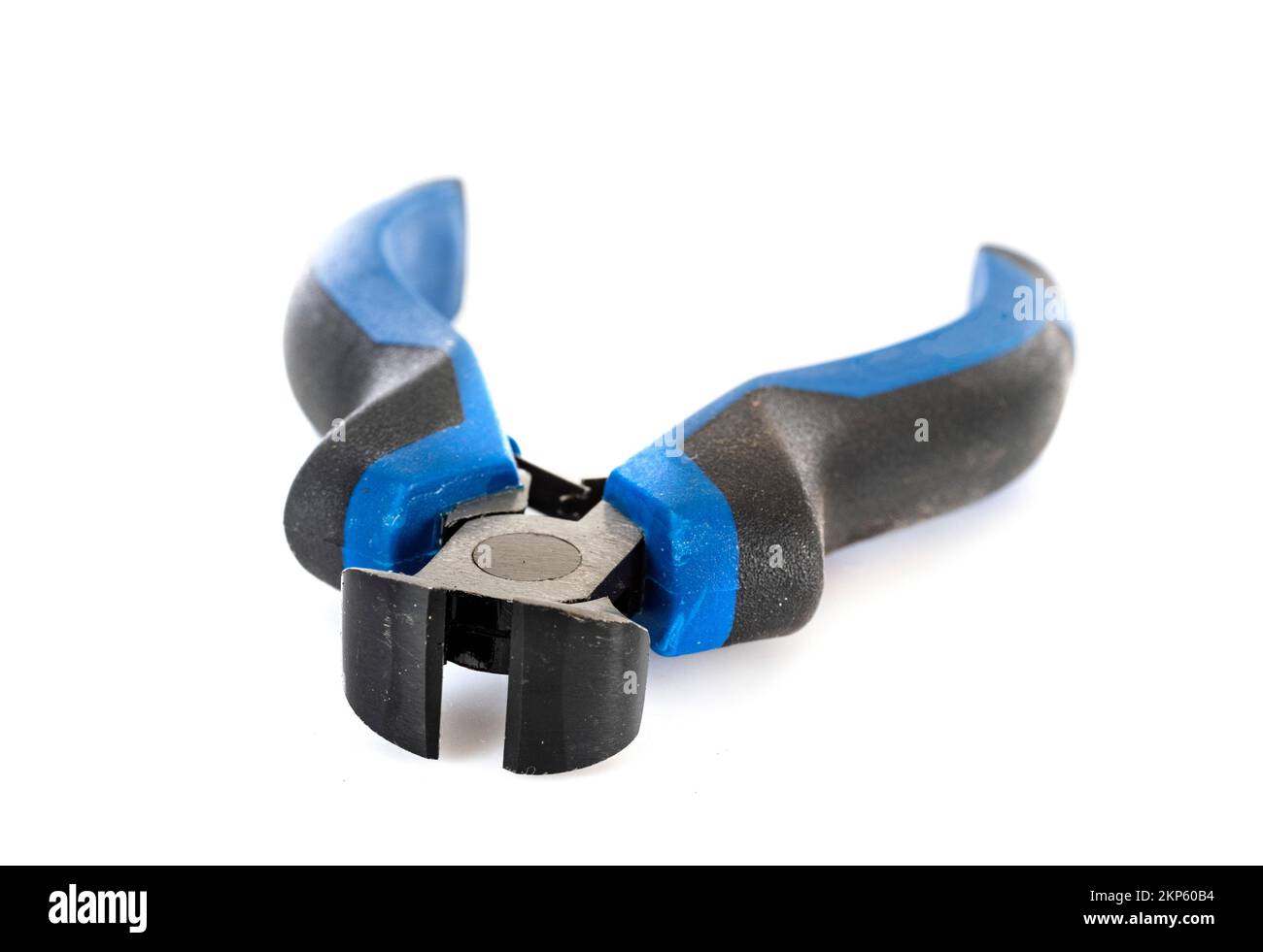 sharp pliers in front of white background Stock Photo - Alamy
